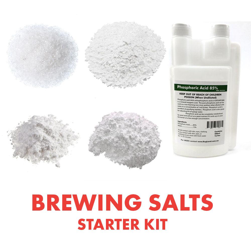 KegLand All Grain Brewing Salts Starter Kit