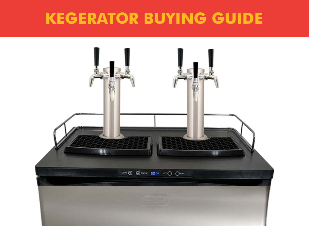 Kegerator Top View KOMOS V2 Kegerator 1, 2, 3 Or 4 Faucet Towers