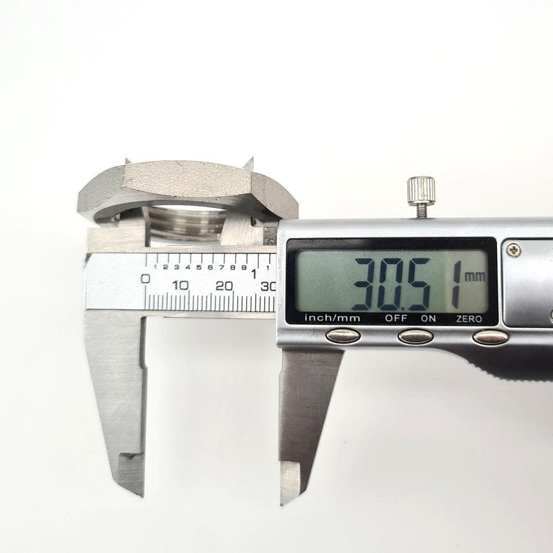 1 Inch BSP 304 Stainless Lock Nut | KegLand