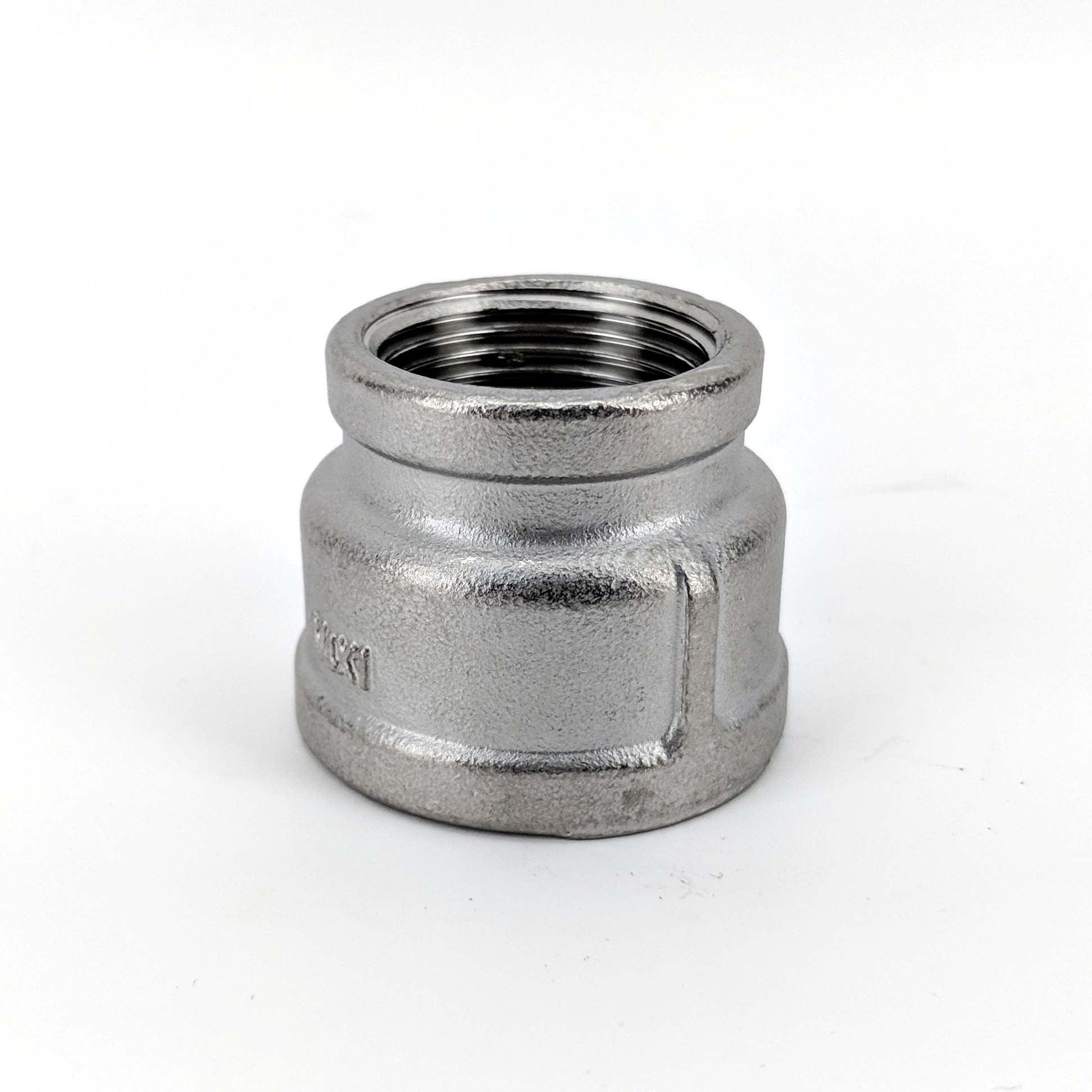 1Inch BSP X 3/4Inch BSP Stainless Reducing Socket
