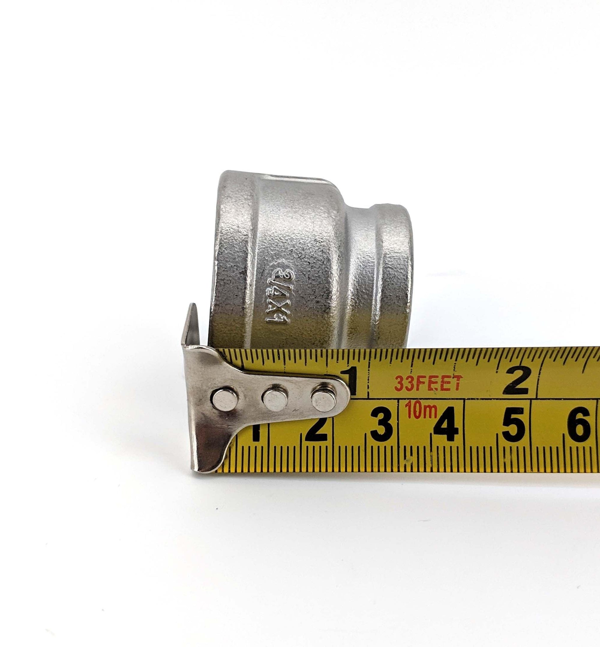 1Inch BSP X 3/4Inch BSP Stainless Reducing Socket