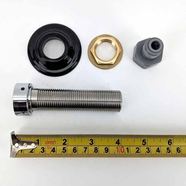 100mm NukaTap Long Shank - 304 Stainless Steel (duotight - 8mm (5/16) x ...