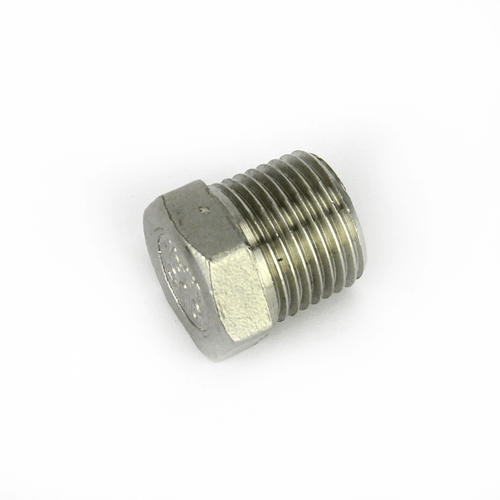 1/2 Inch BSP Stainless Steel Hex Plug