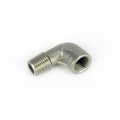 Stainless Angle / Elbow Male to Female 1/4 inch BSP