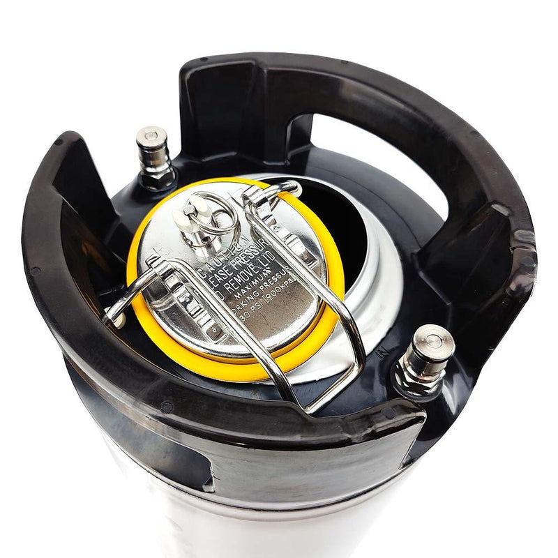 19L New Ball Lock Keg | Corny Posts | Free Beverage Tag | Low2 O-Ring