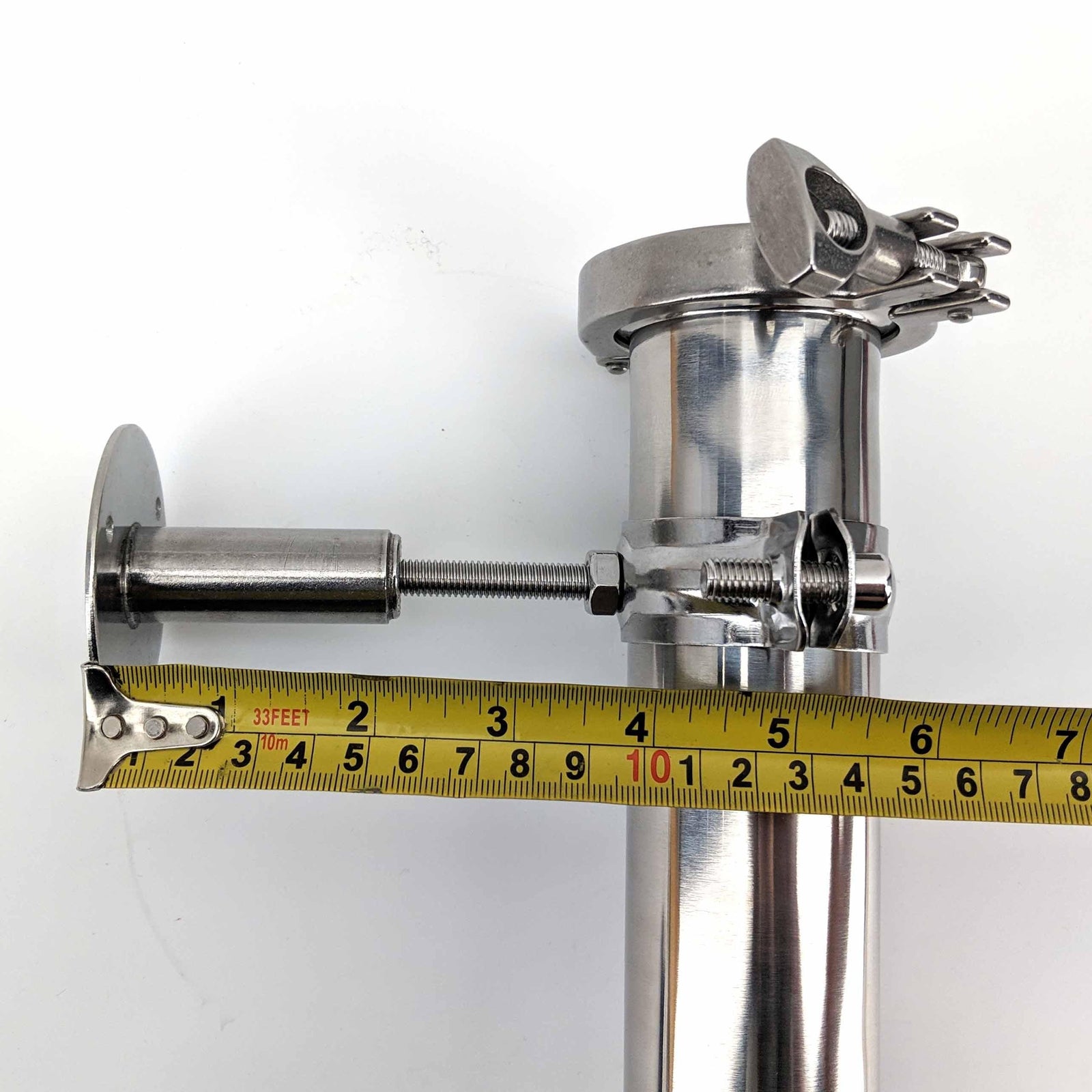 2inch DN50 - 304 Stainless Pipe Bracket Hanger Clamp for 50mm copper or ...