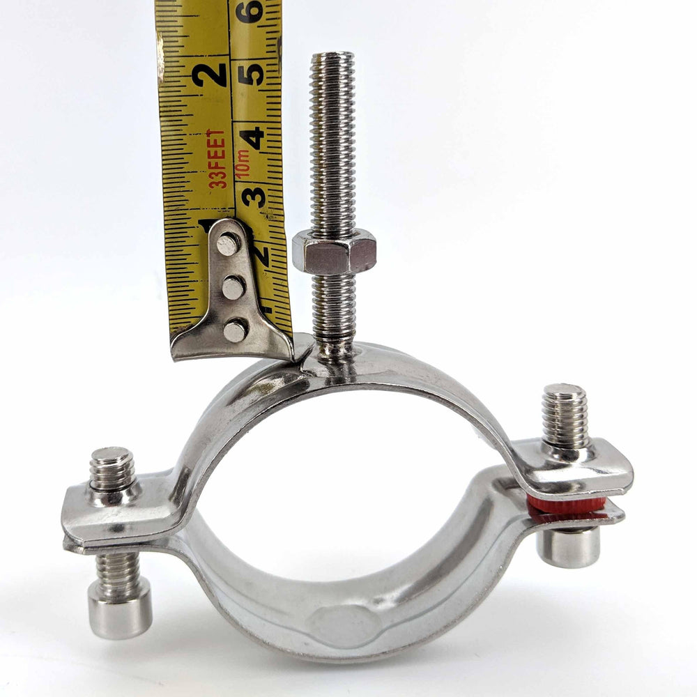 2inch DN50 - 304 Stainless Pipe Bracket Hanger Clamp for 50mm copper or ...