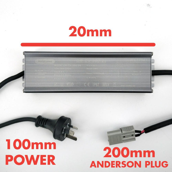 24V DC | 300W | IP67 Switching Power Supply | Anderson socket