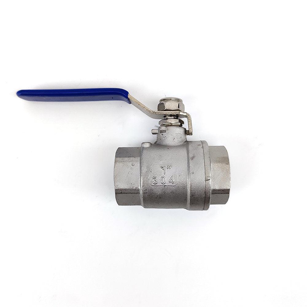 Bulkhead Fitting Stainless Steel Bulkhead Ball Valve 1/2 NPT Homebrew ...