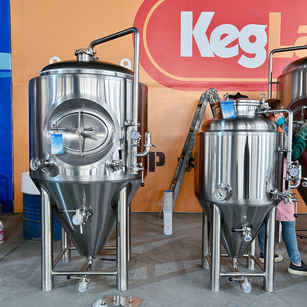 400L Stainless Steel Conical Fermenter - KegLand