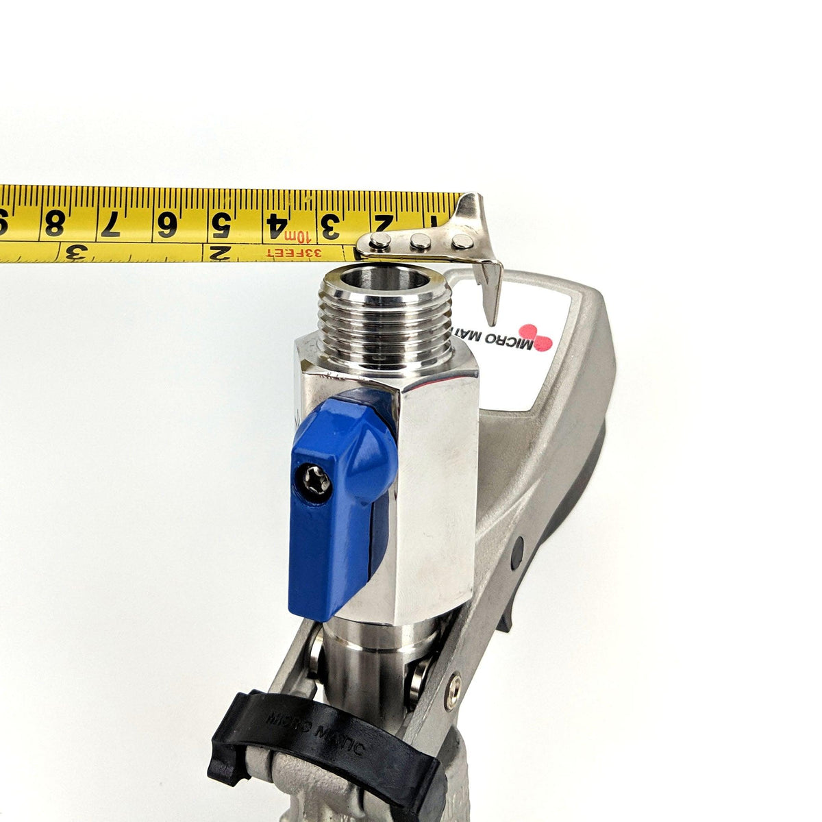 5/8" Stainless Ball Valve (Female x Male) for Keg Couplers