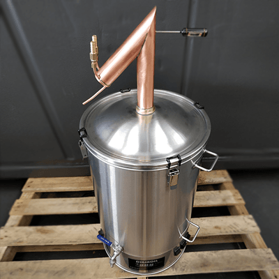 65L Alcoengine Copper Pot Still Bundle | Pure Unfiltered Spirit | Home ...