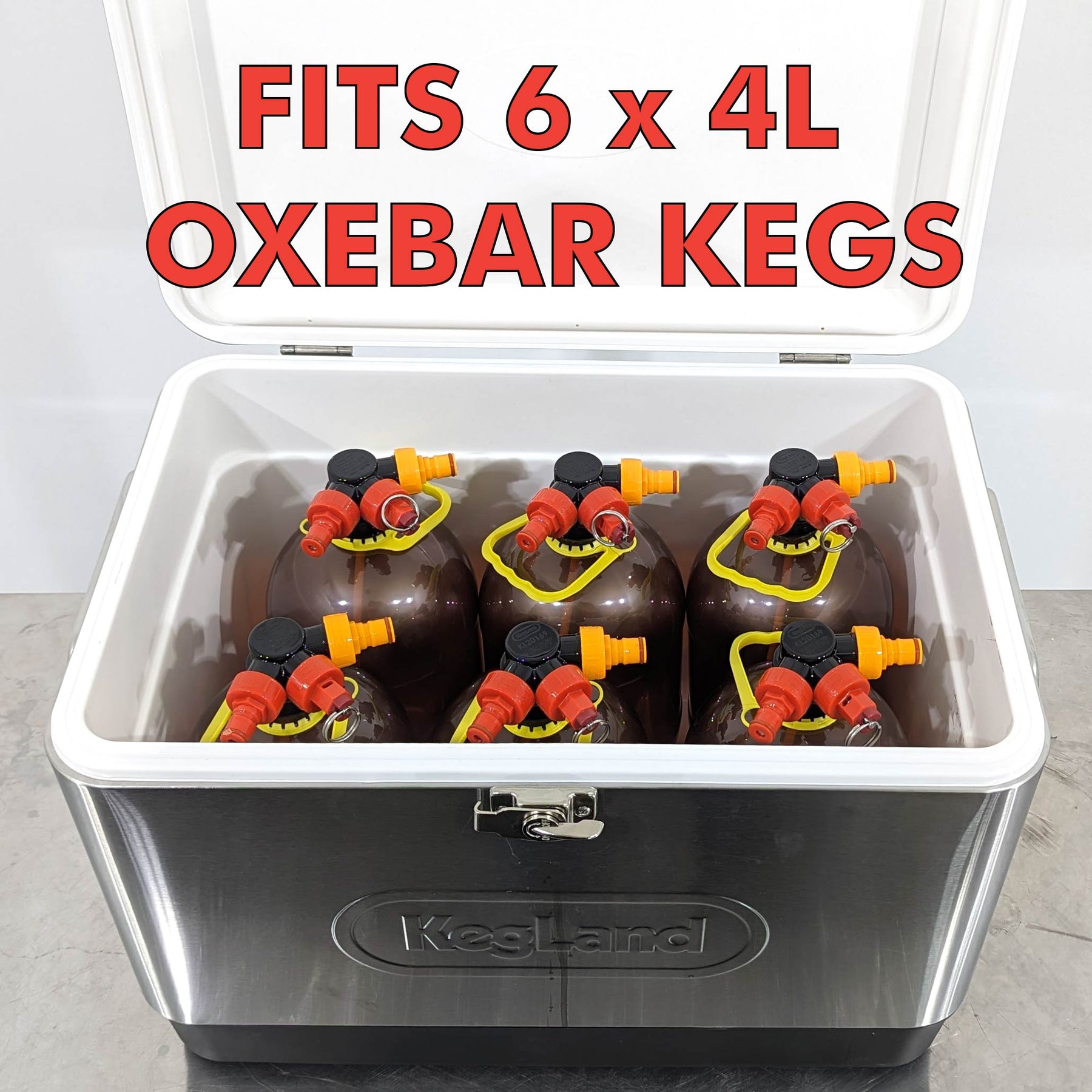 Stainless Steel Esky Super Ice Cooler 50L | DIY Jockey Box