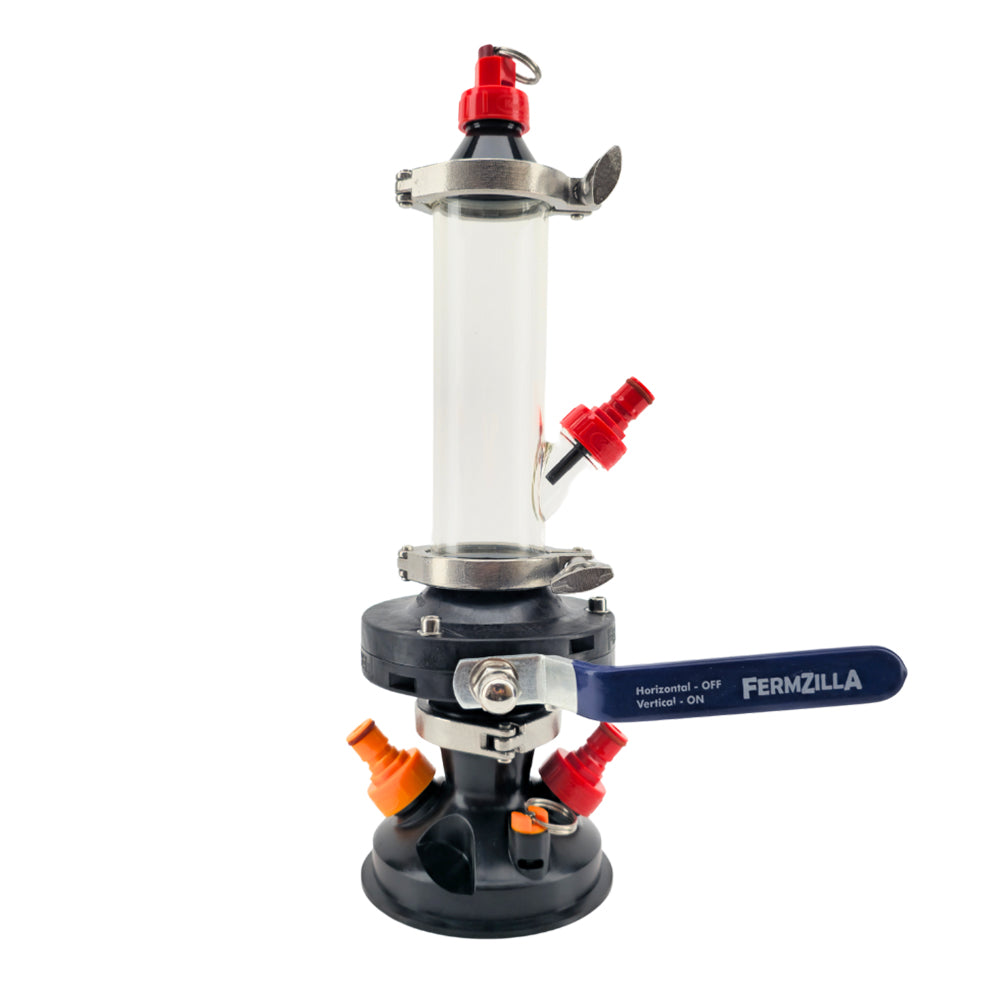 KegLand 4 Inch TC Hop Bong Pressure Kit for Kegmenters