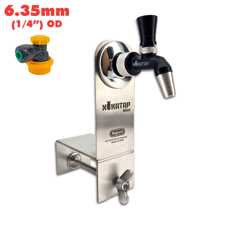 NukaTap Mini Clamp On Kit Builder | No drilling kegging option
