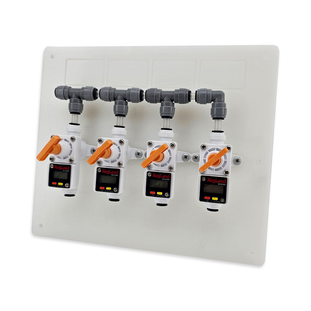 4 Way 8mm In-Line Regulator Manifold Board Builder