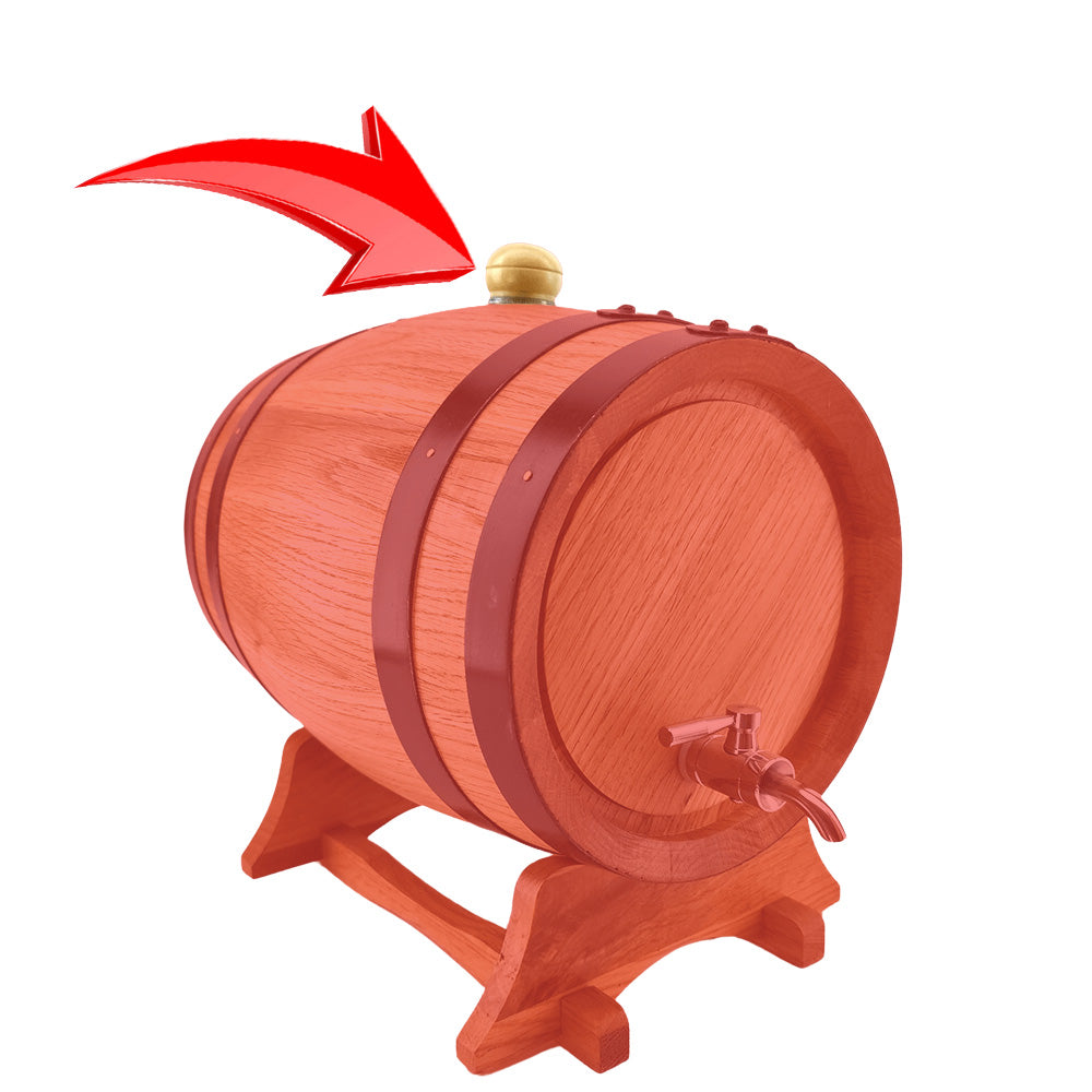 Oak Barrel Screw Top Plug - Suits 5L and 10L Oak Barrels