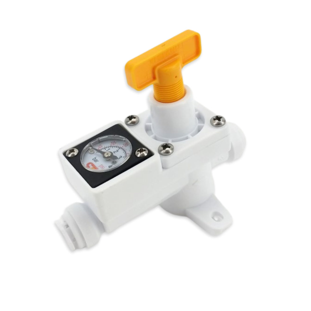 Duotight Inline In Line Regulator - With integrated gauge for water or ...