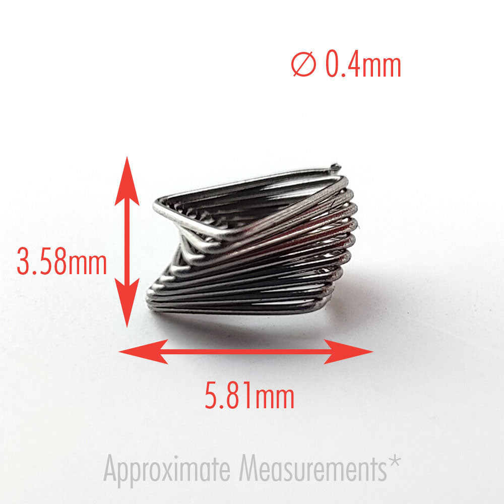 Spiral Prismatic Packing SPP (500G) 7mm (OD) x 3.6mm (Height) (Wire 0.