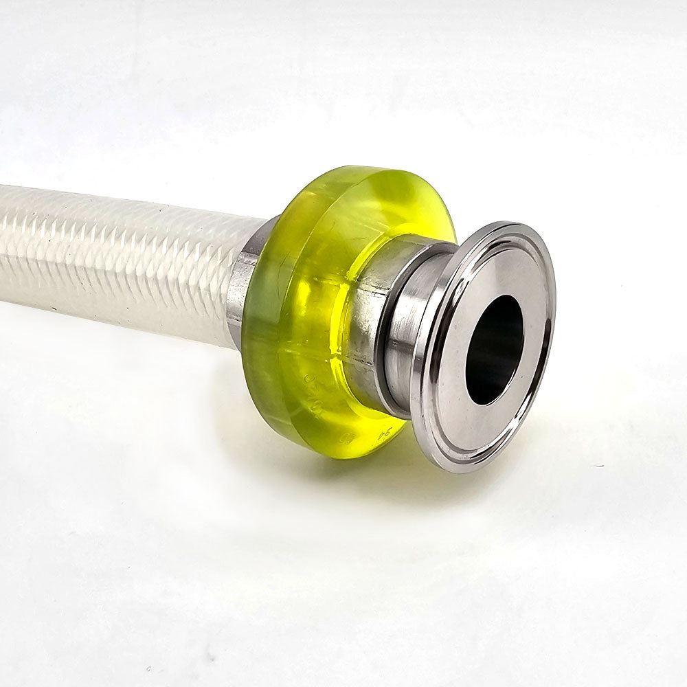 25mm Hose Barb x 1.5 Inch Tri-Clover Swage Crimp Collar | KegLand