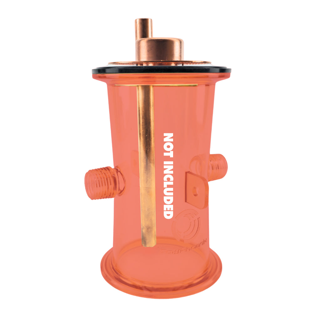 Polyphoenix 3 Inch Bubble Capper Plate with U-Bend Seal