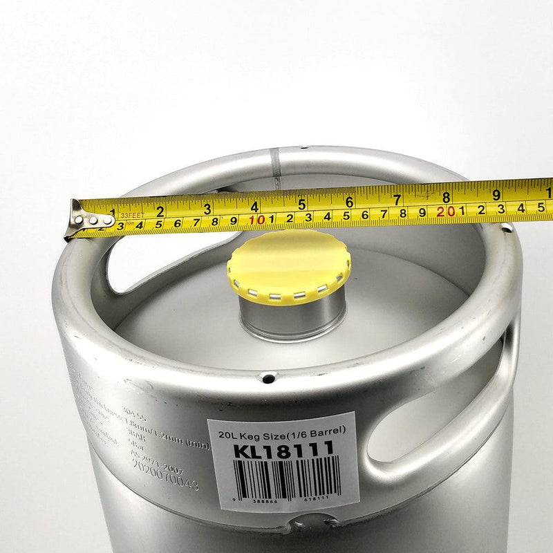 All Stainless 304SS 20L Commercial Keg (No Spear)