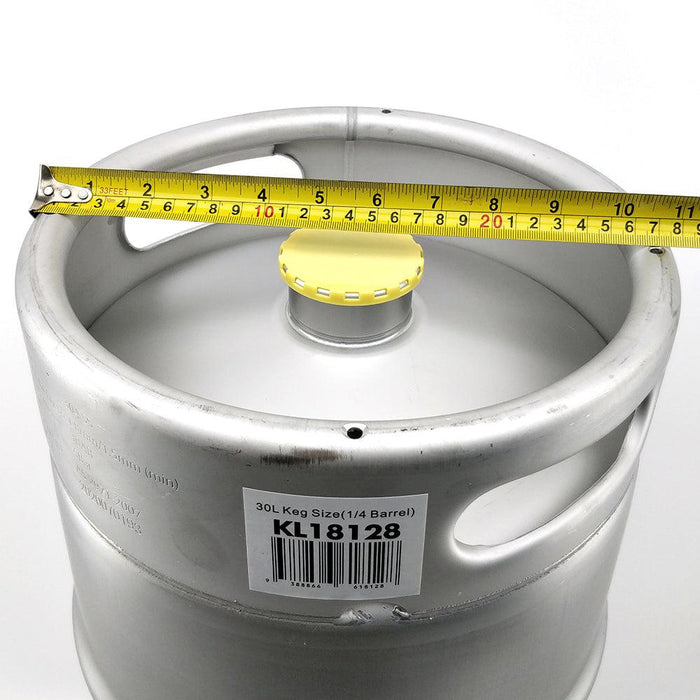 All Stainless 304SS 30L Commercial Keg 1/4 US Barrel (No Spear)