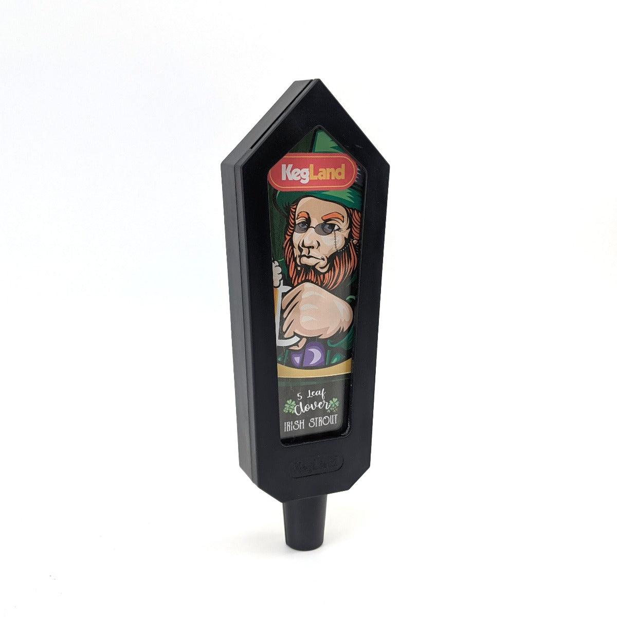 Bishop Recipe Tap Handle - With Blackboard and Whiteboard Insert