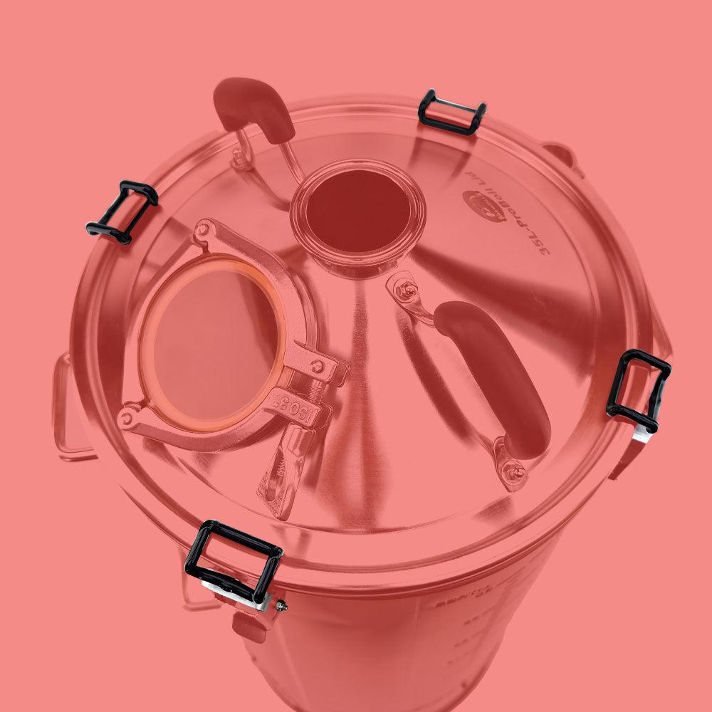 Set of 4 Short Adjustable Lid Clamps for BrewZilla | DigiBoil | GrainFather