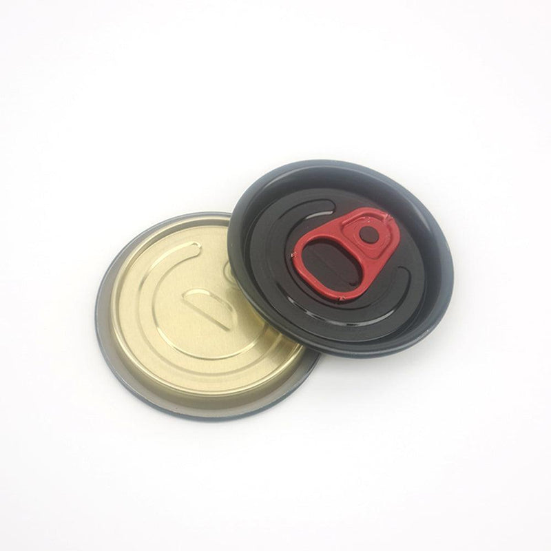 Black Full Aperture Lids (box of 5000) - Suits Visy or Orora type cans