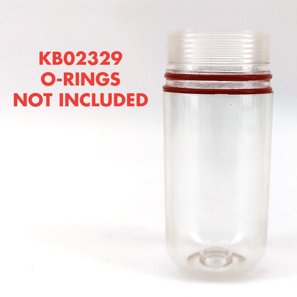 KegLand | Clear Housing - Male Threaded (Bottom) - RAPT Pill