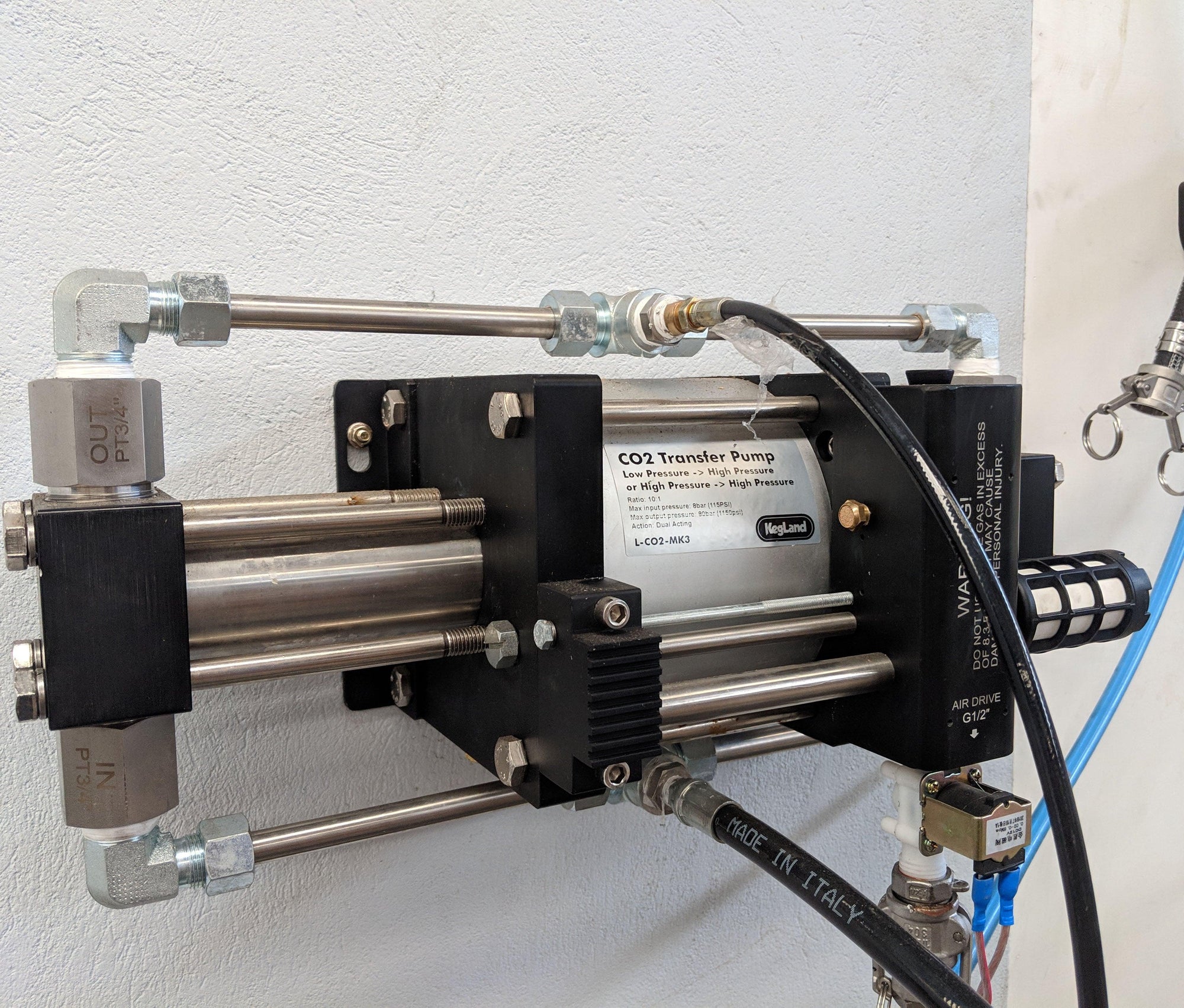 CO2 Refill Station - Carbon Dioxide Transfer Pump - Fill your own gas ...