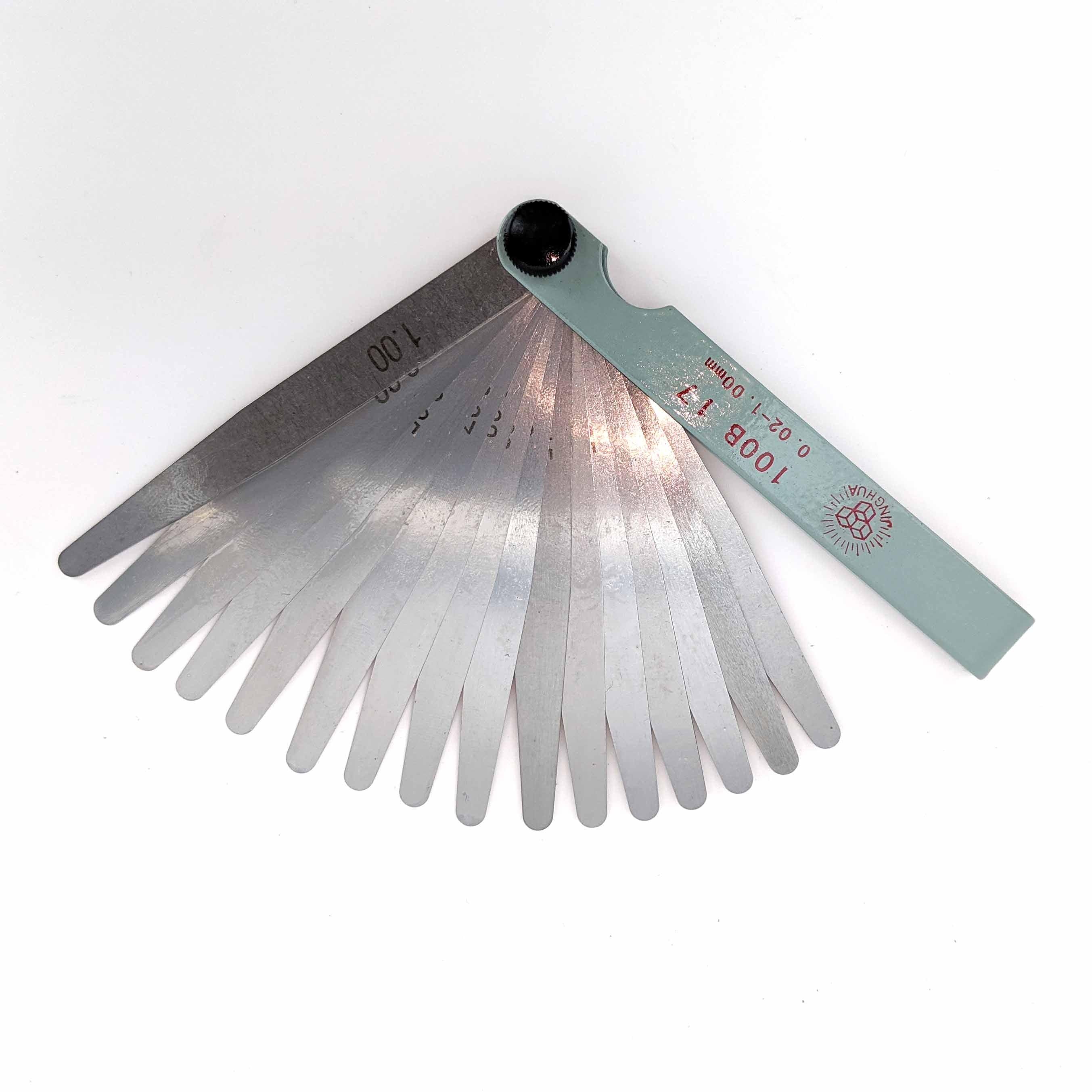 17 Blade - Feeler Gauge - Thickness Gap Filler Measure Tool (Metric)
