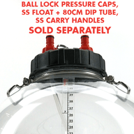 FermZilla - HUGE 60L - All Rounder - Pressure Rated Keg/Fermenter ...