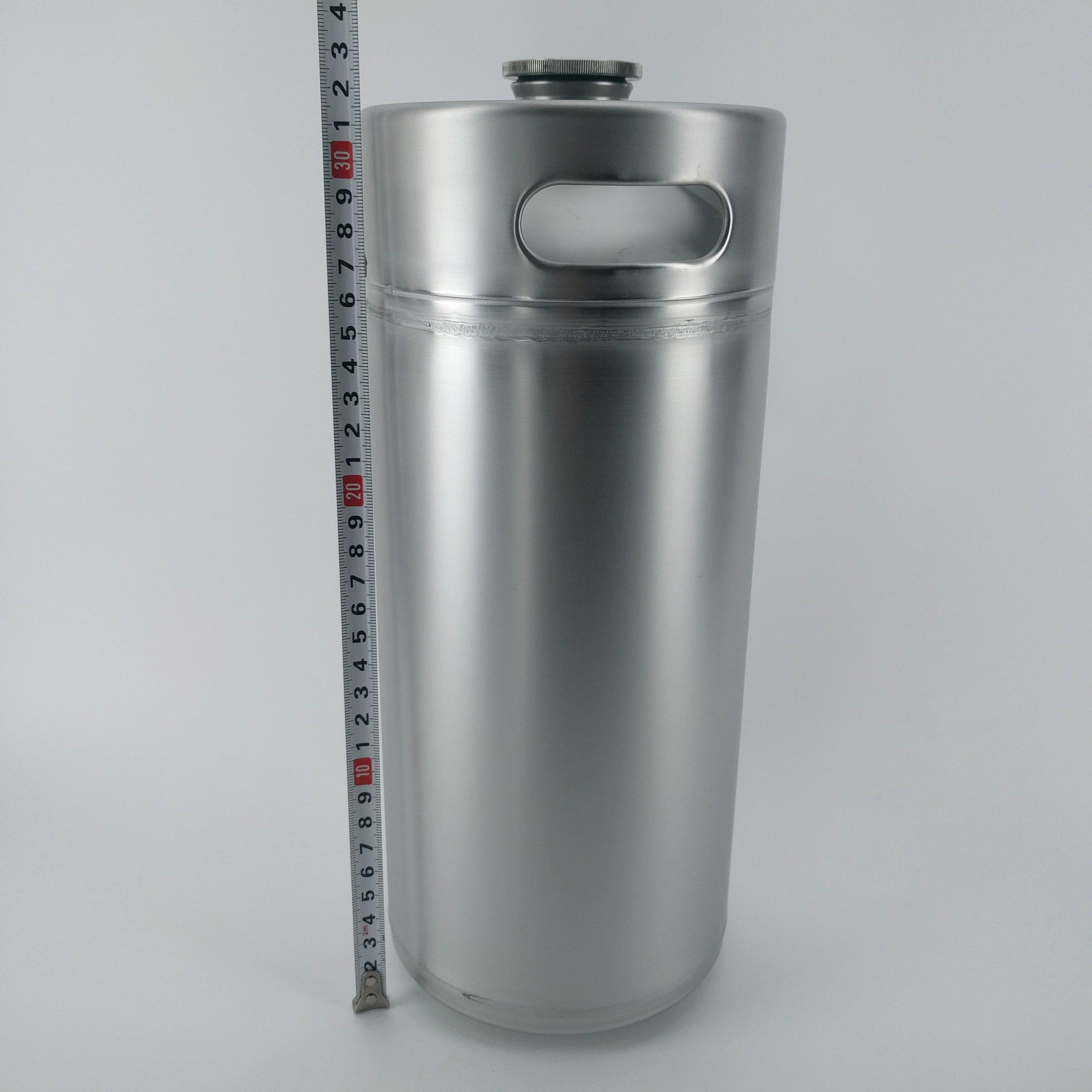4L Stainless Steel Mini Keg | KegLand | 5 Year Warranty