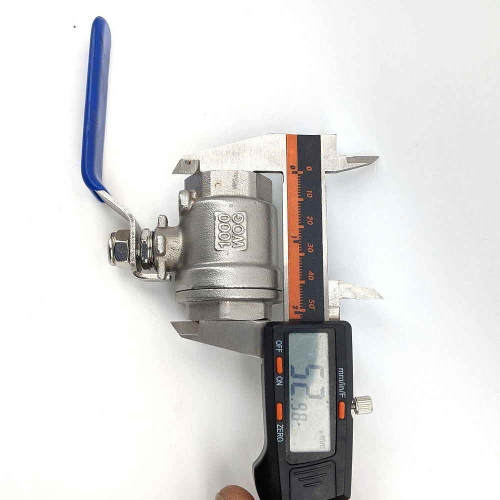 Pco1881 Female Ball Valve - a brilliant Dry Hop Device for FermZillas