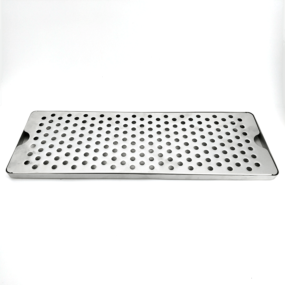 Punched KegLand Stainless Steel Counter Top Drip Tray (50cm)