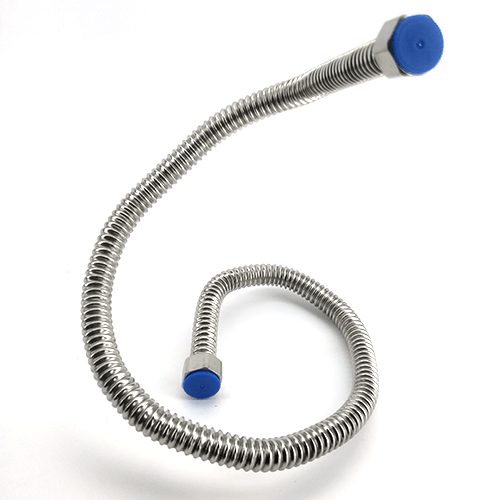 Stainless Flexi Arm 80cm with 1/2inch BSP Hex Nut Female