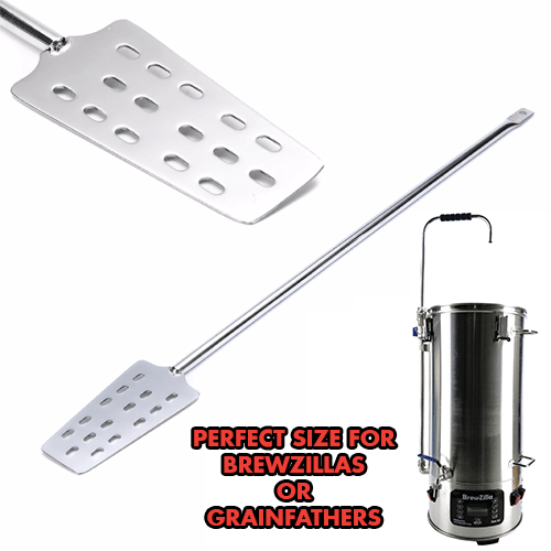Best value Stainless Steel Mash Paddle - Perfect for All Grain Brewing