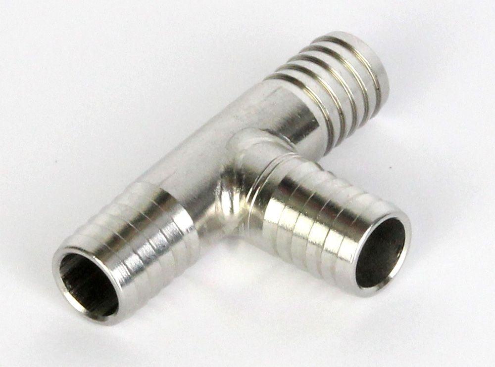Stainless Tee 13mm (1/2" Inch) Barb