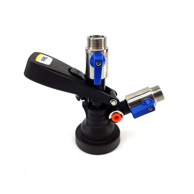 Talos T-Type Filling Coupler (Matte Black PA66)