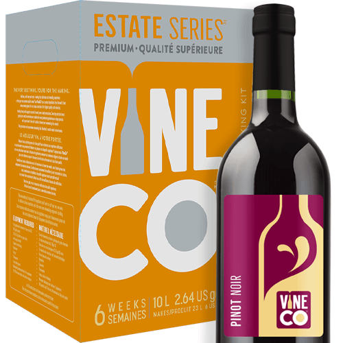 VineCo Estate Series Chilean Pinot Noir Wine Making Kit | KegLand